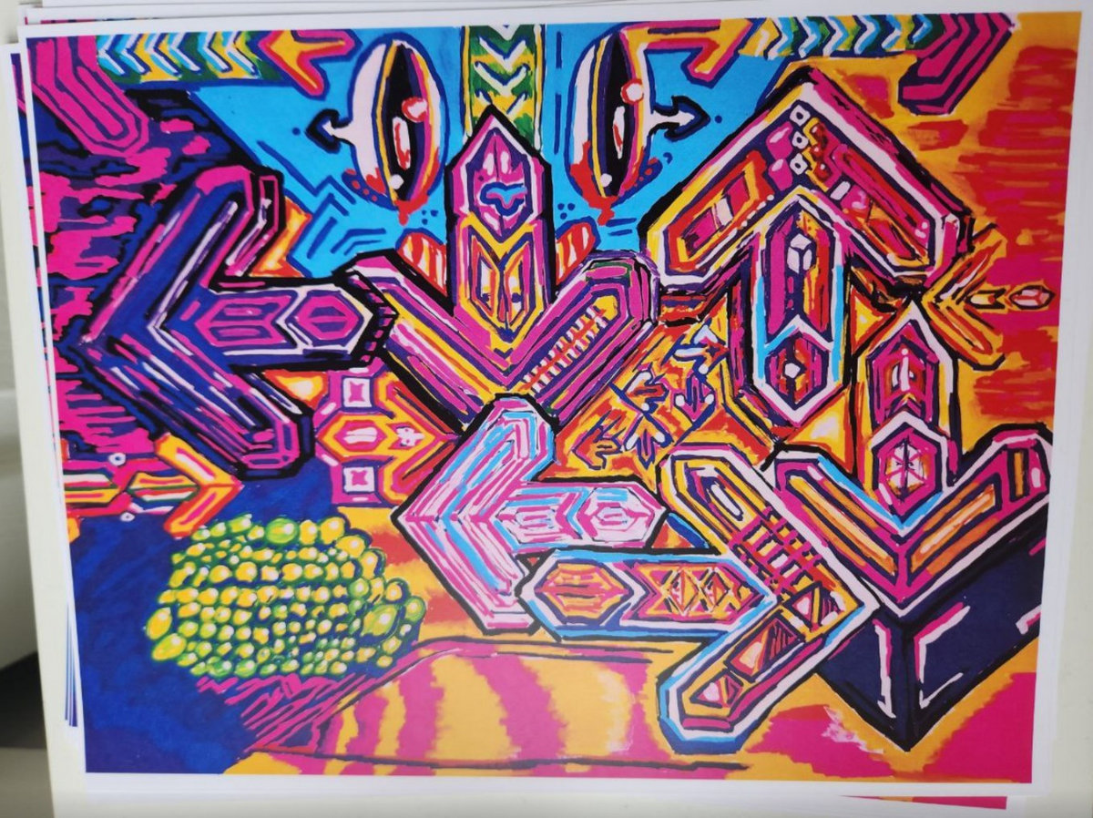 "dance as means of escape" art print - second run | ashley ninelives