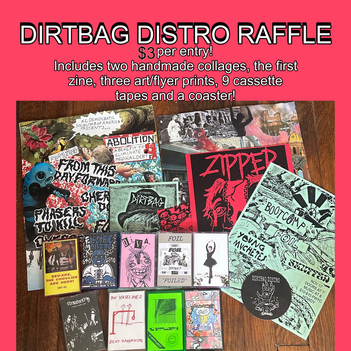 RAFFLE ENTRY | Dirtbag Distro