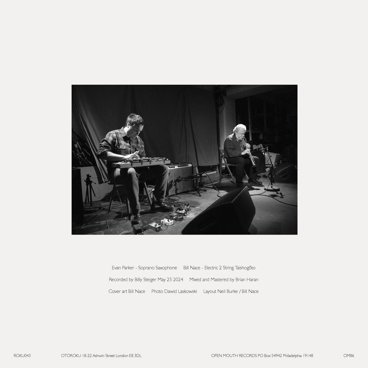 Branches | Evan Parker and Bill Nace | Evan Parker