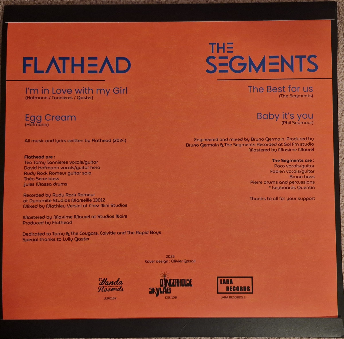 FLATHEAD / THE SEGMENTS SPLIT | THE SEGMENTS