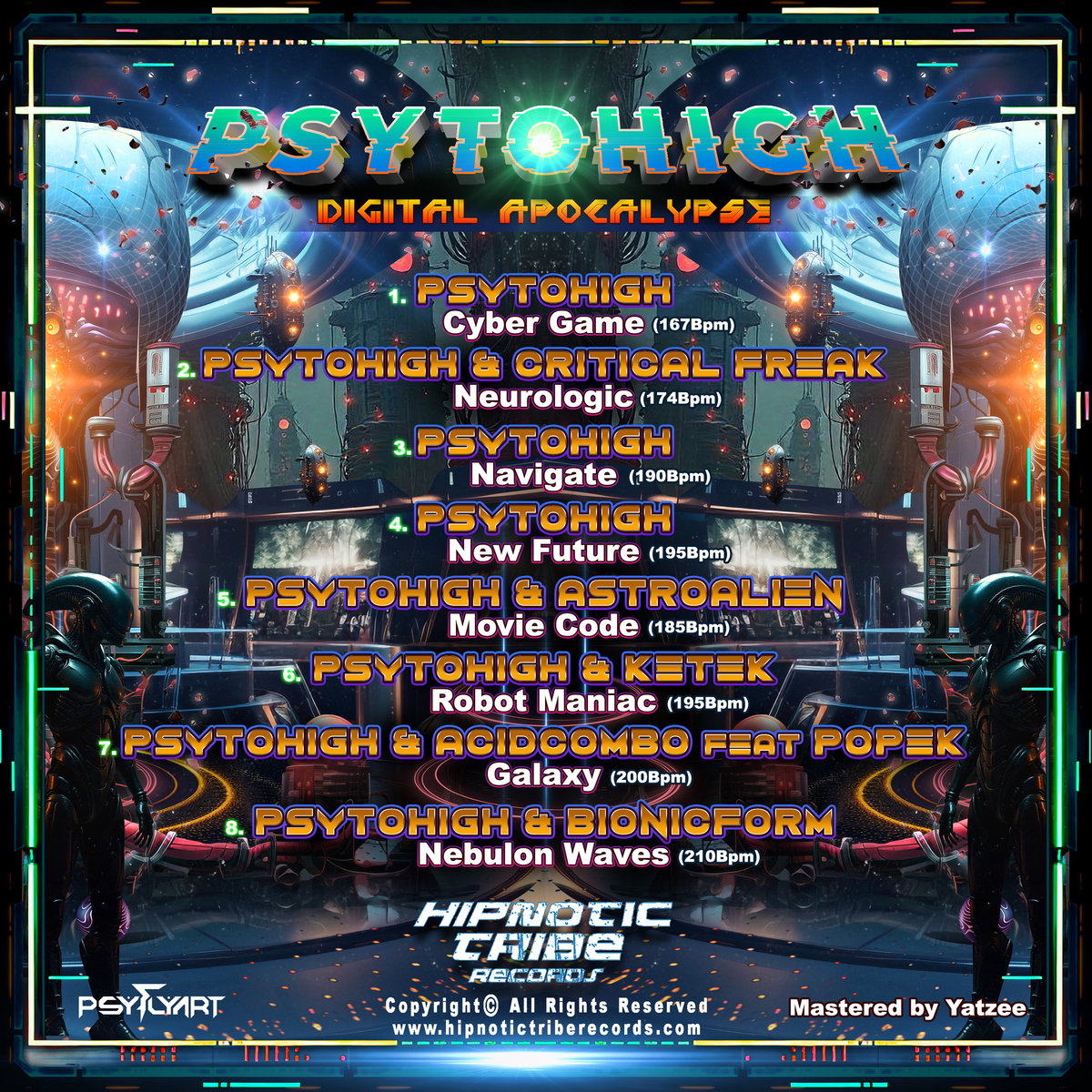 Digital Apocalypse | PsyToHigh | Hipnotic Tribe Records
