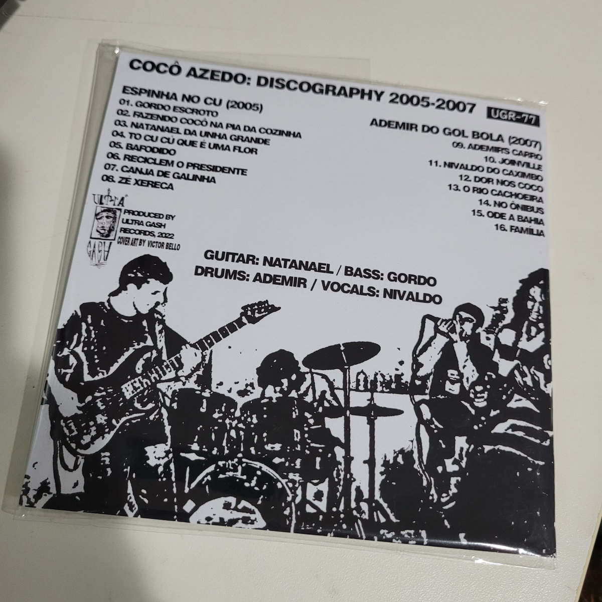 Discography 2005-2007 | Cocô Azedo | Ultra Gash Records