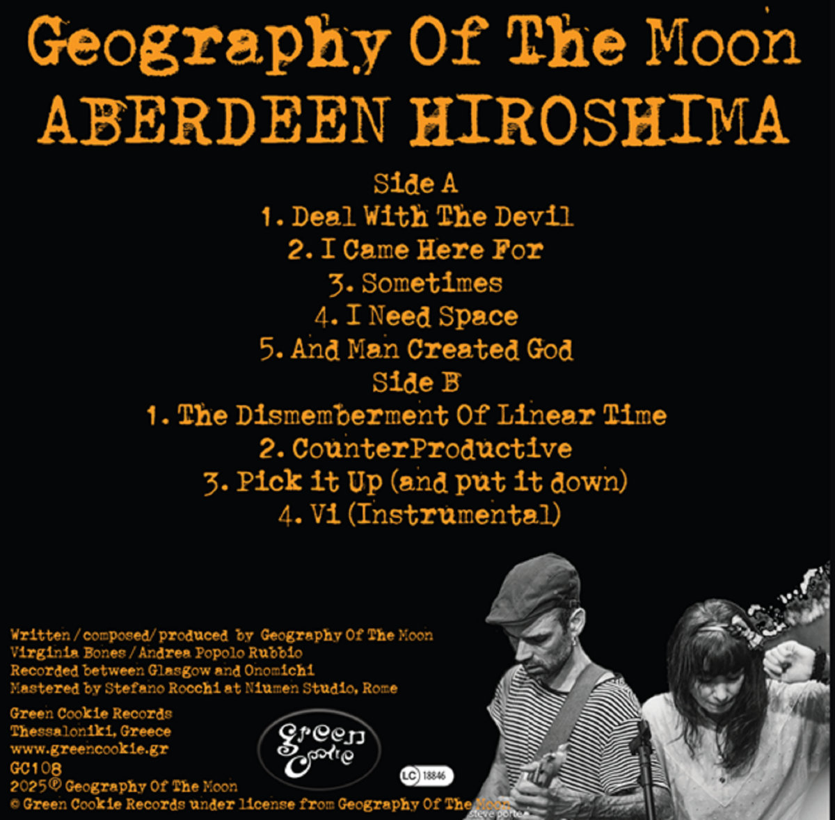 💕Aberdeen Hiroshima (LP, 2025) | Geography Of The Moon | Green Cookie ...