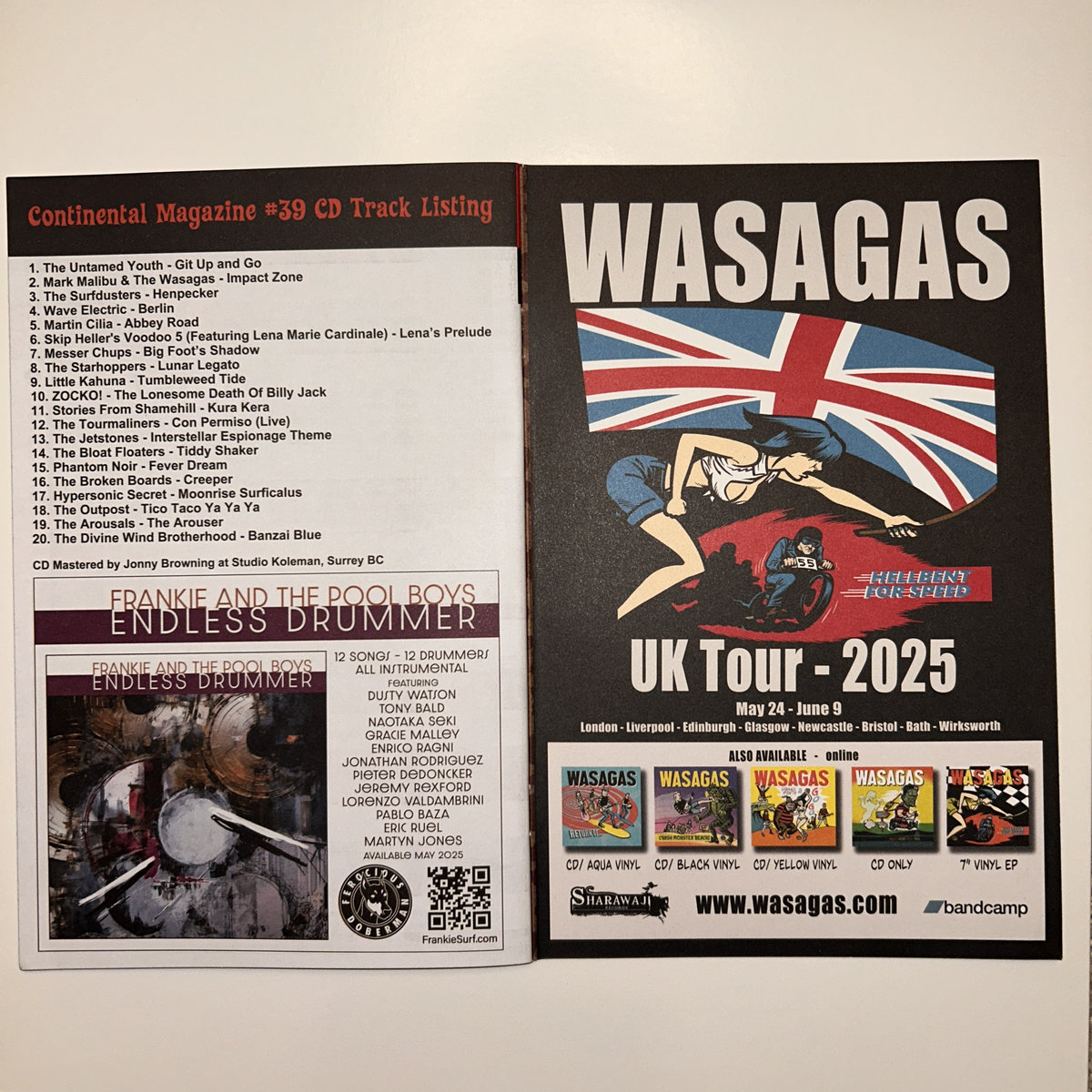 The Continental magazine with THE UNTAMED YOUTH, SKIP HELLER, THE ...