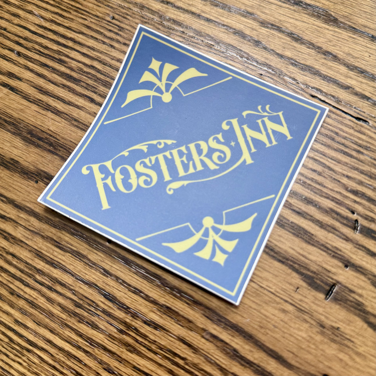 The Blue Fosters Inn Sticker | Fosters Inn