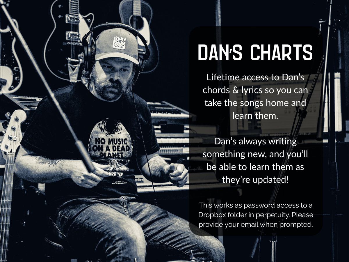 Dan's Discography of Charts & Lyrics | Dan Tait