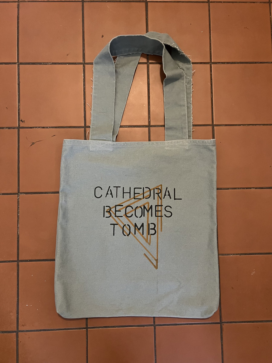 Custom-made recycled material CBT tote bag ORANGE 14"x16" 1 of 1 ...