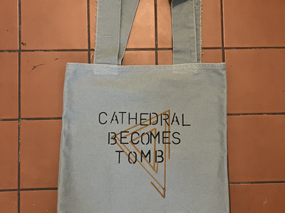 Custom-made recycled material CBT tote bag ORANGE 14"x16" 1 of 1 ...