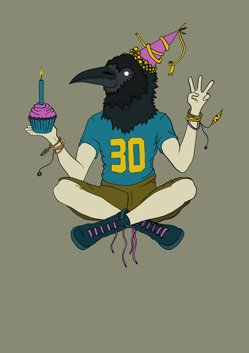 Crow Boy Art Print (Limited Edition) | Zvilnik