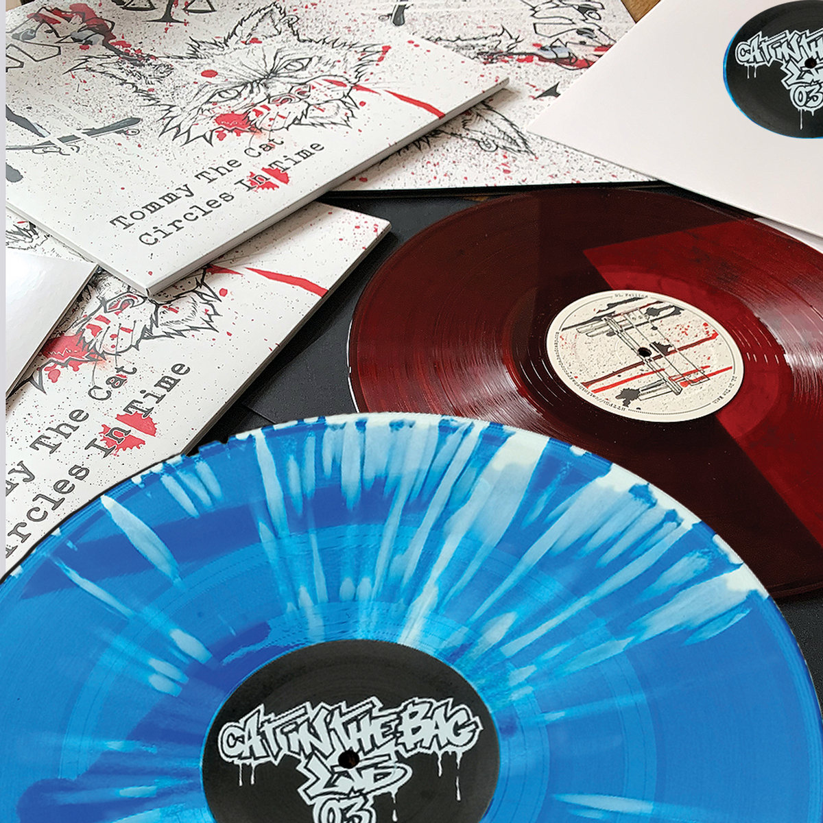 Cat In The Bag Mixed Color Triple Splatter Deal !!! CITB010LP01 x Cat ...