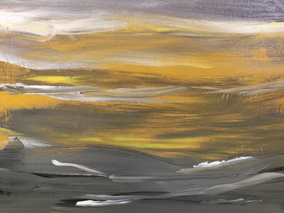 Original Artwork - January Sunrise - Used in 'Where silence once lay ...