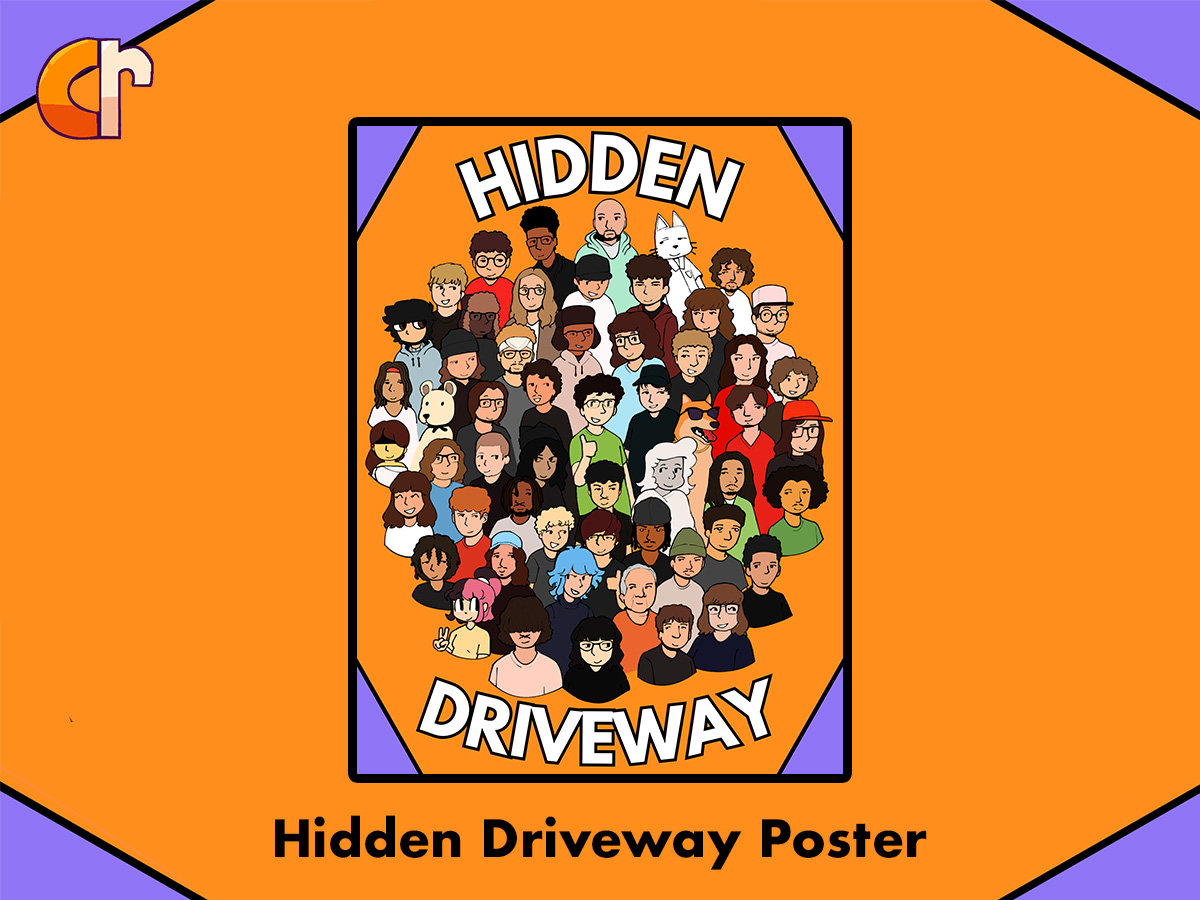 Hidden Driveway Poster | Copper Catsettes