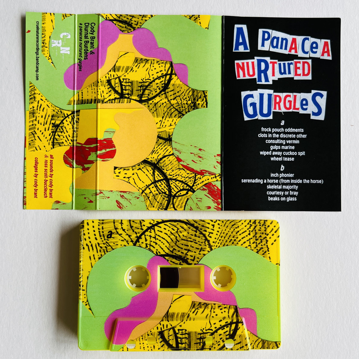 A Panacea Nurtured Gurgles | Cody Brant & Diurnal Burdens | Cruel ...