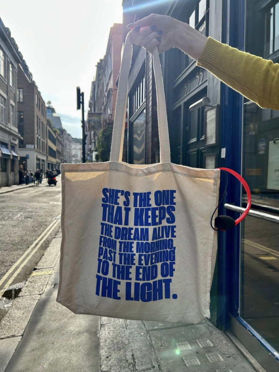 The Super Dooper She's The One That Keeps The Dream Alive Bag | Cornershop