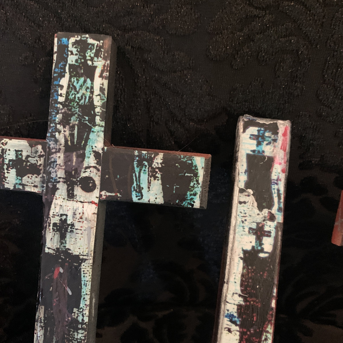 Curse Mackey "Curse-A-Fix" wooden cross. 2025 Series! New! | Curse Mackey