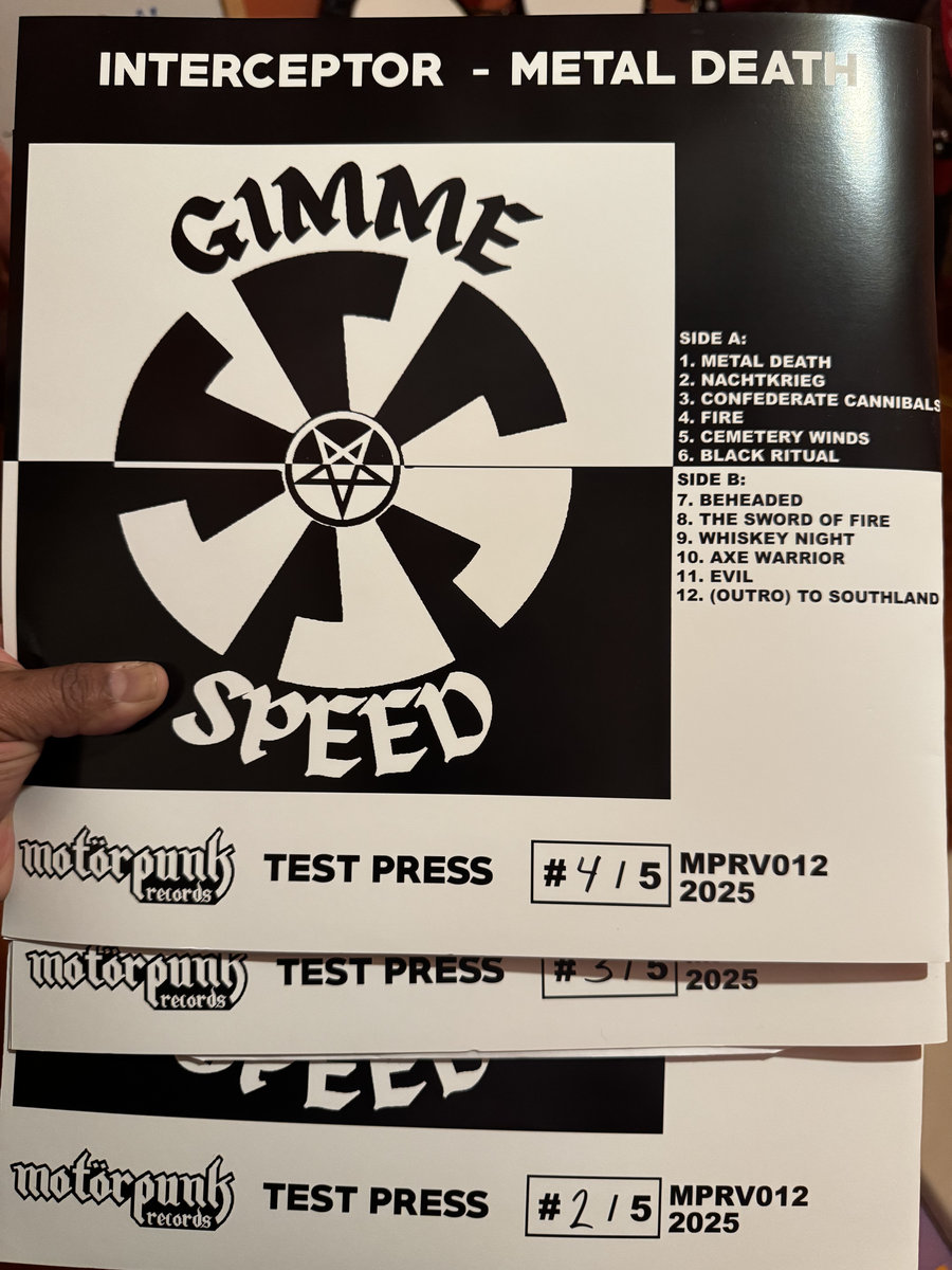 The Sword of Fire | Interceptor | Motorpunk Records