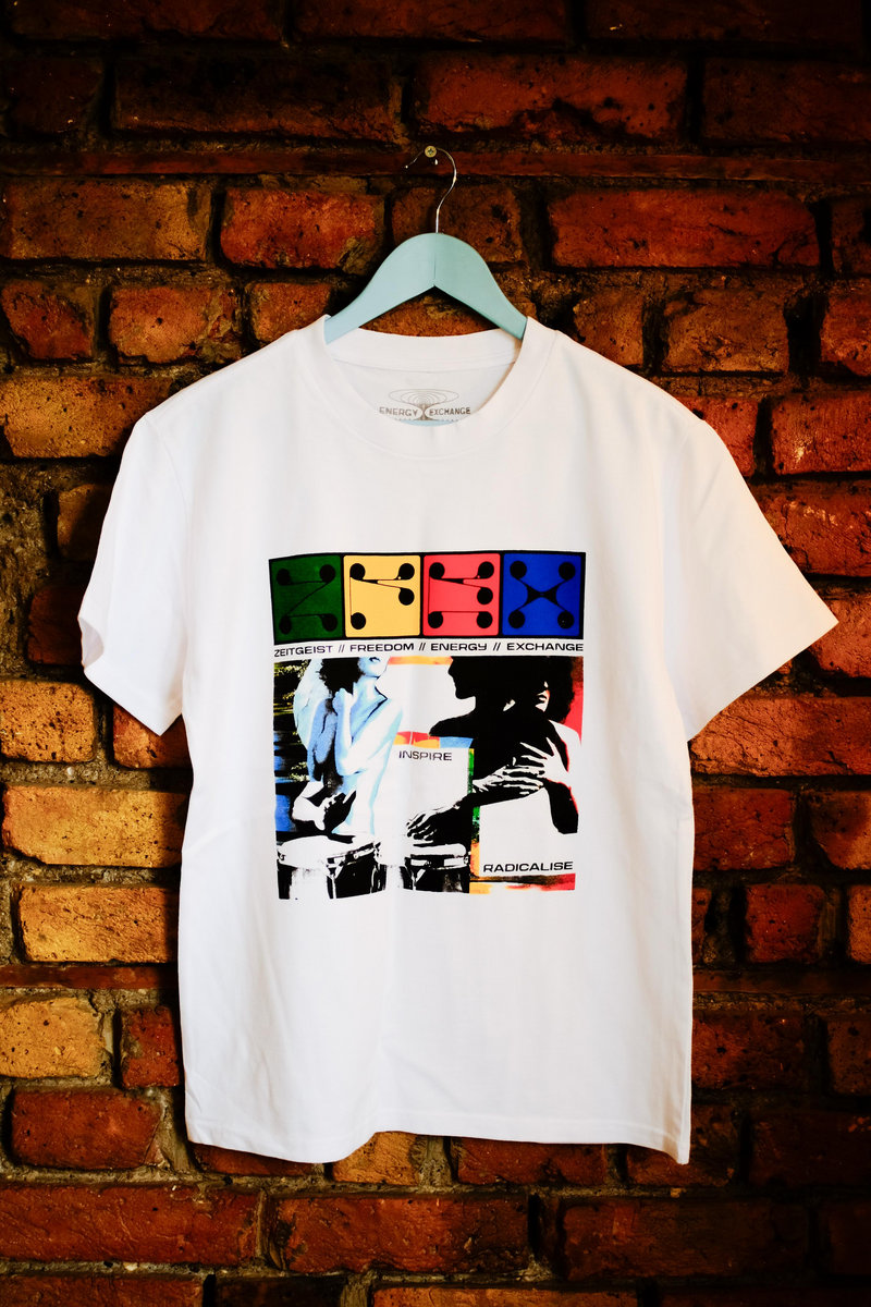 INSPIRE // RADICALISE T-shirt | Zeitgeist Freedom Energy Exchange