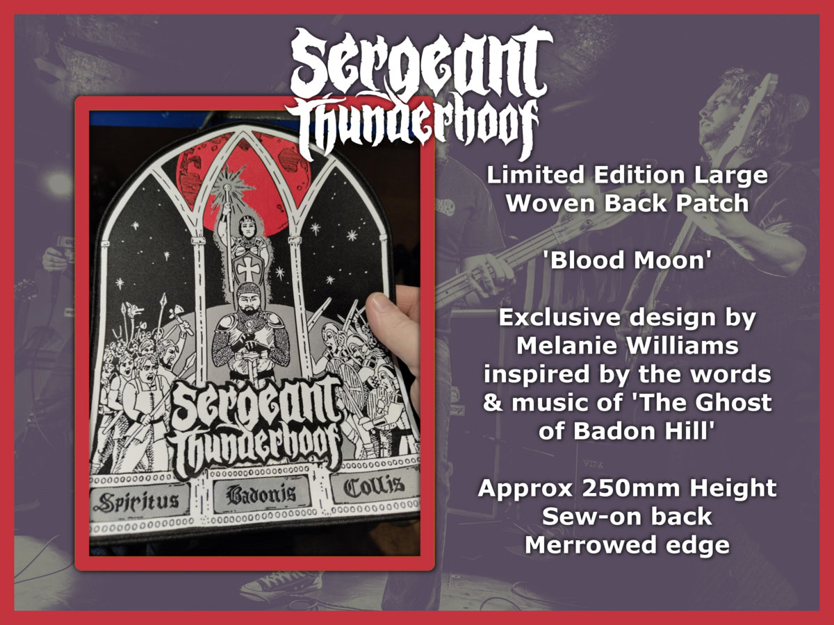 Large 'Blood Moon' Patch | Sergeant Thunderhoof