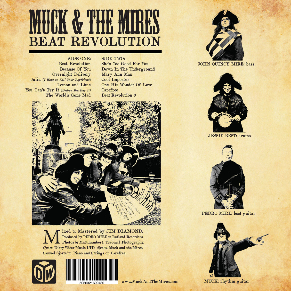 Beat Revolution (Dirty Water Records) | Muck and the Mires | Rum Bar Records