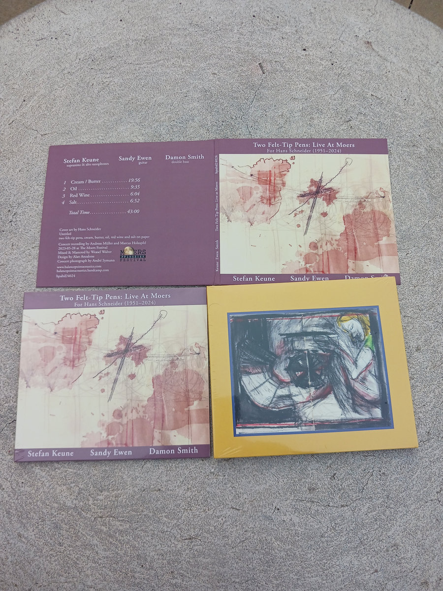 Two Felt-Tip Pens: Live At Moers bpaltd24024 | Stefan Keune / Sandy ...