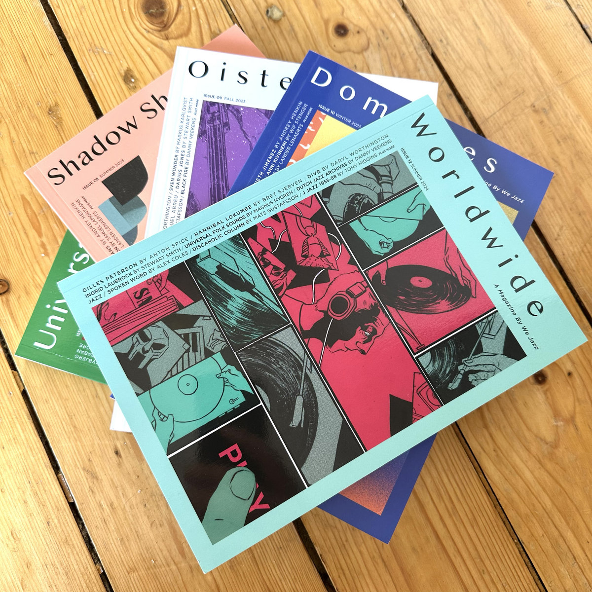 Bundle: 5 X We Jazz Magazine | We Jazz Records