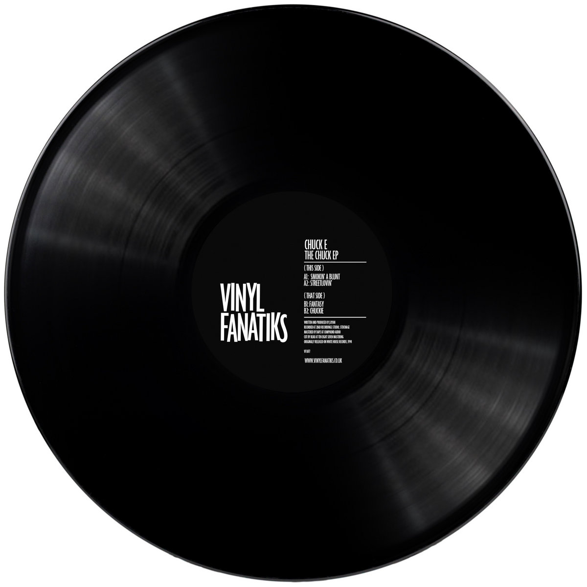 Chuck E - Chuck EP – VFS077 - BLACK VINYL | Vinyl Fanatiks