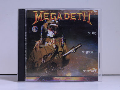 MEGADETH - So Far So Good... (CD) 1989 Capital | Reaper Metal Productions