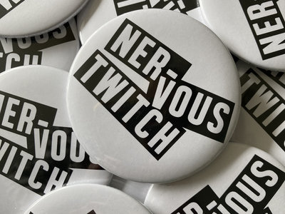 Giant Twitchy Text Badge | Nervous Twitch