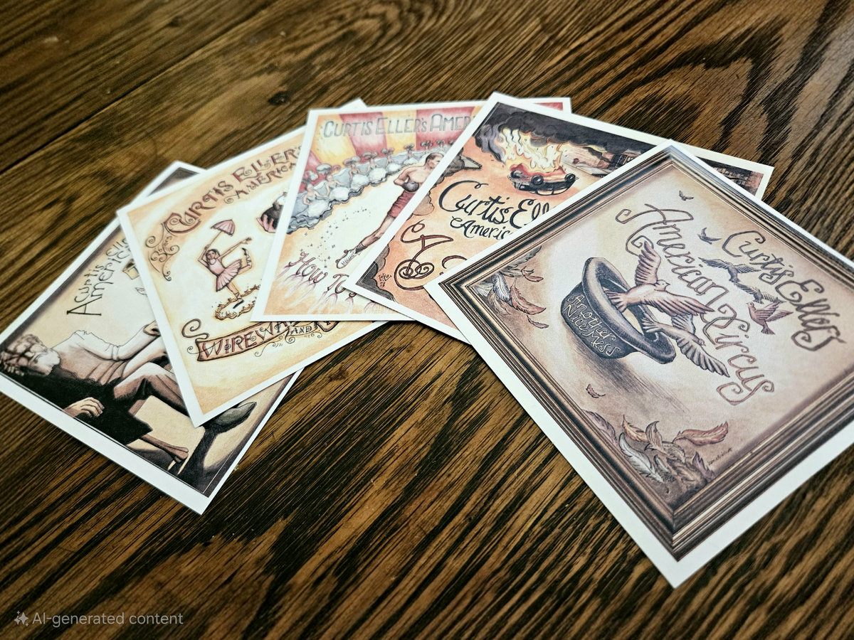 American Circus Sticker Pack | Curtis Eller