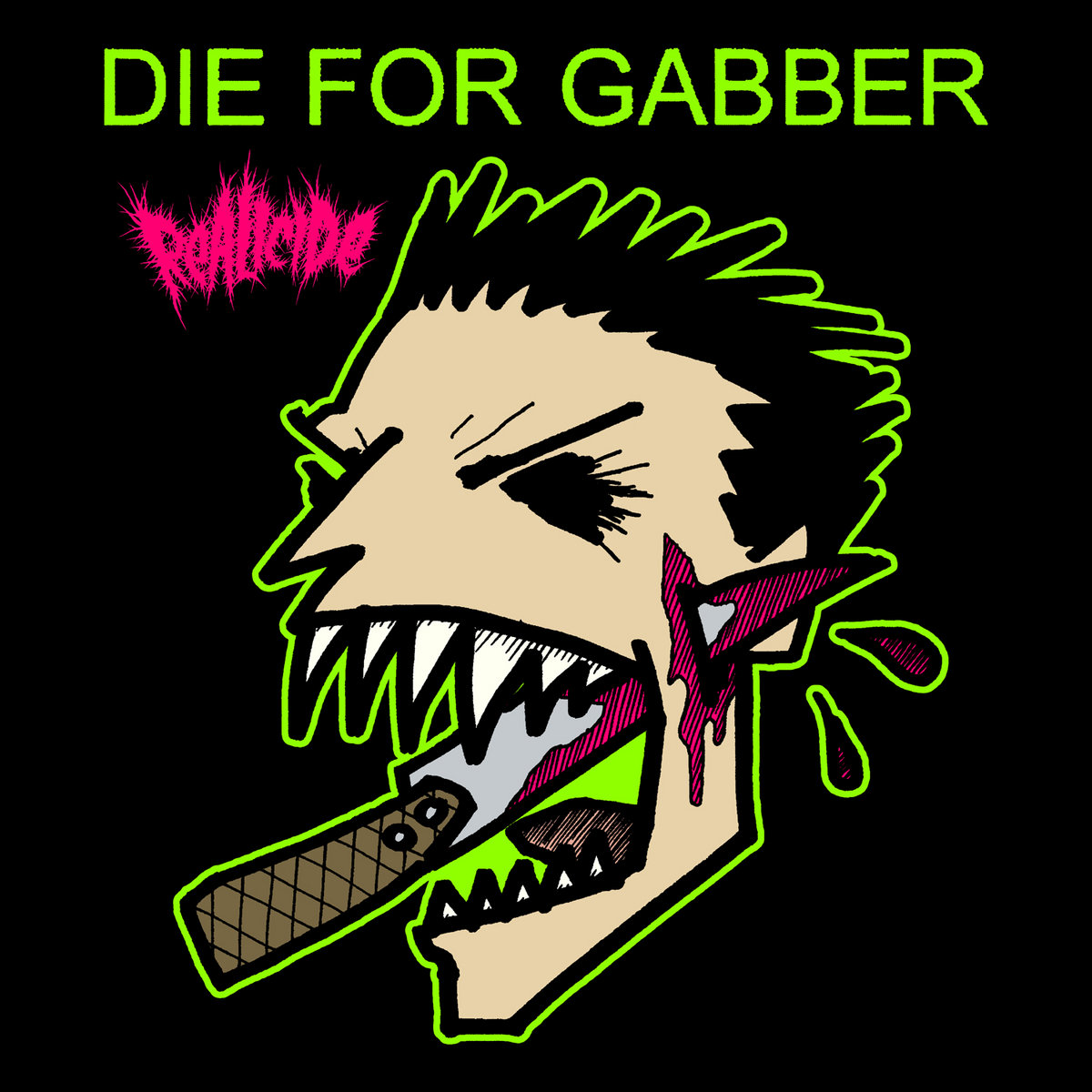 "DIE FOR GABBER" shirt | REALICIDE