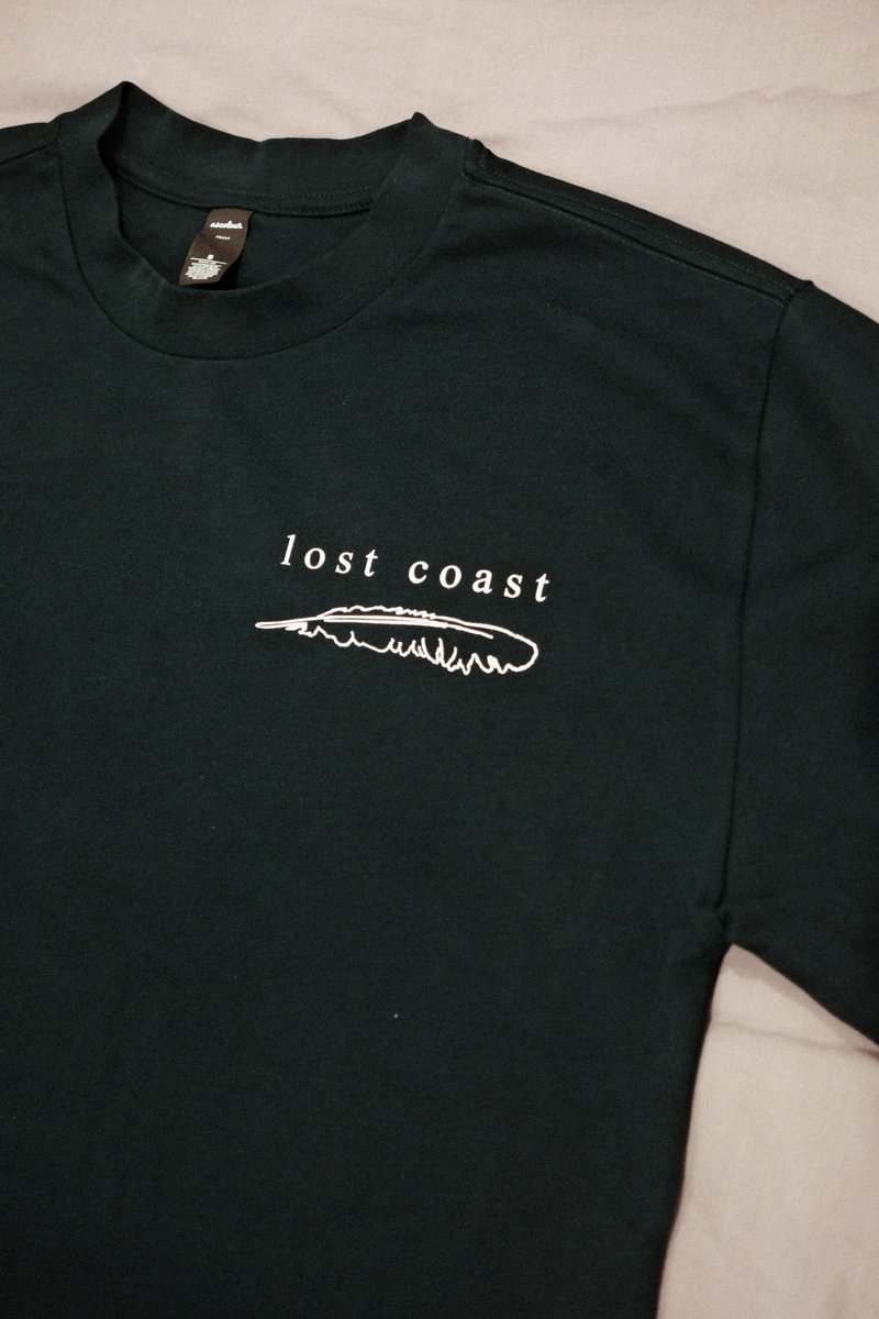 lost coast ‘eleven’ owl tee - pine green | Lost Coast