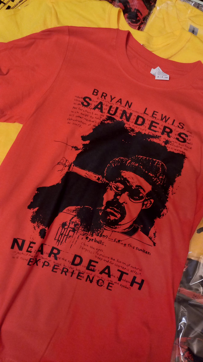 Bryan Lewis Saunders – Near Death Experience T-Shirt (Red / Yellow ...