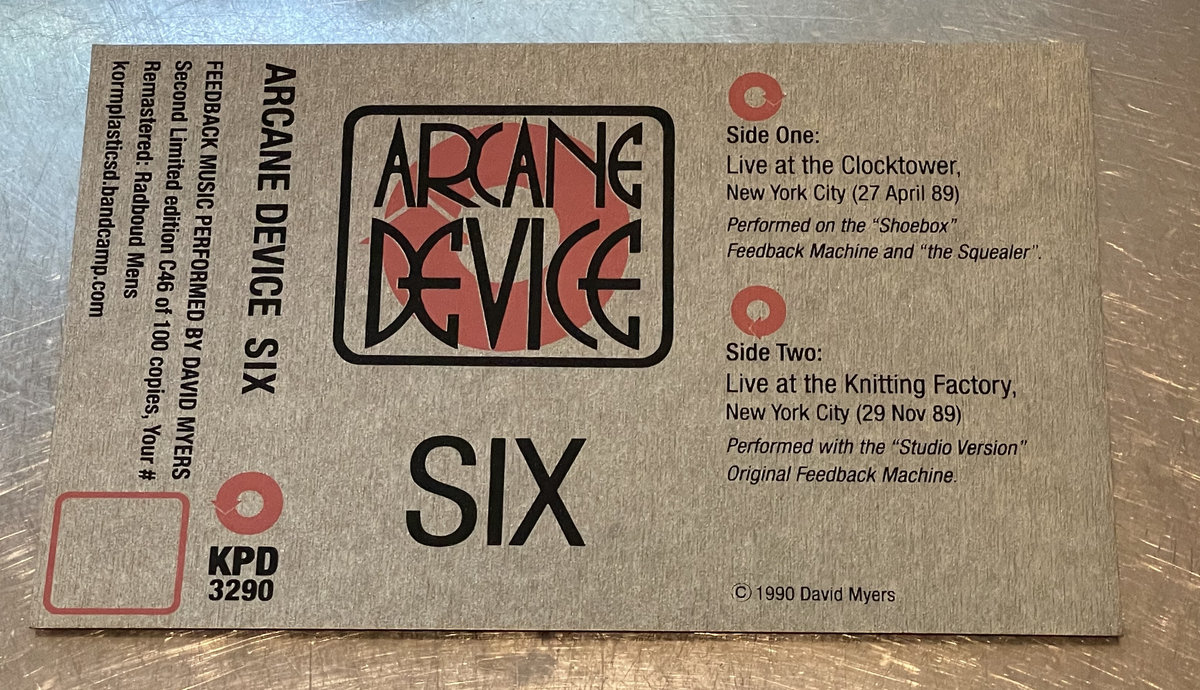 Arcane Device – Six | Korm Plastics D