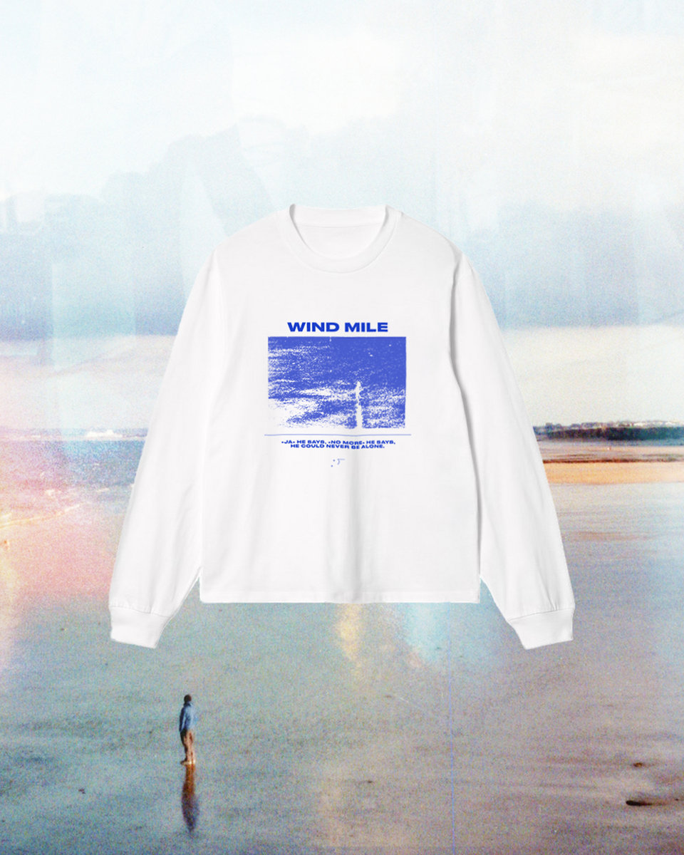 "where, there" longlseeves t-shirt | WIND MILE