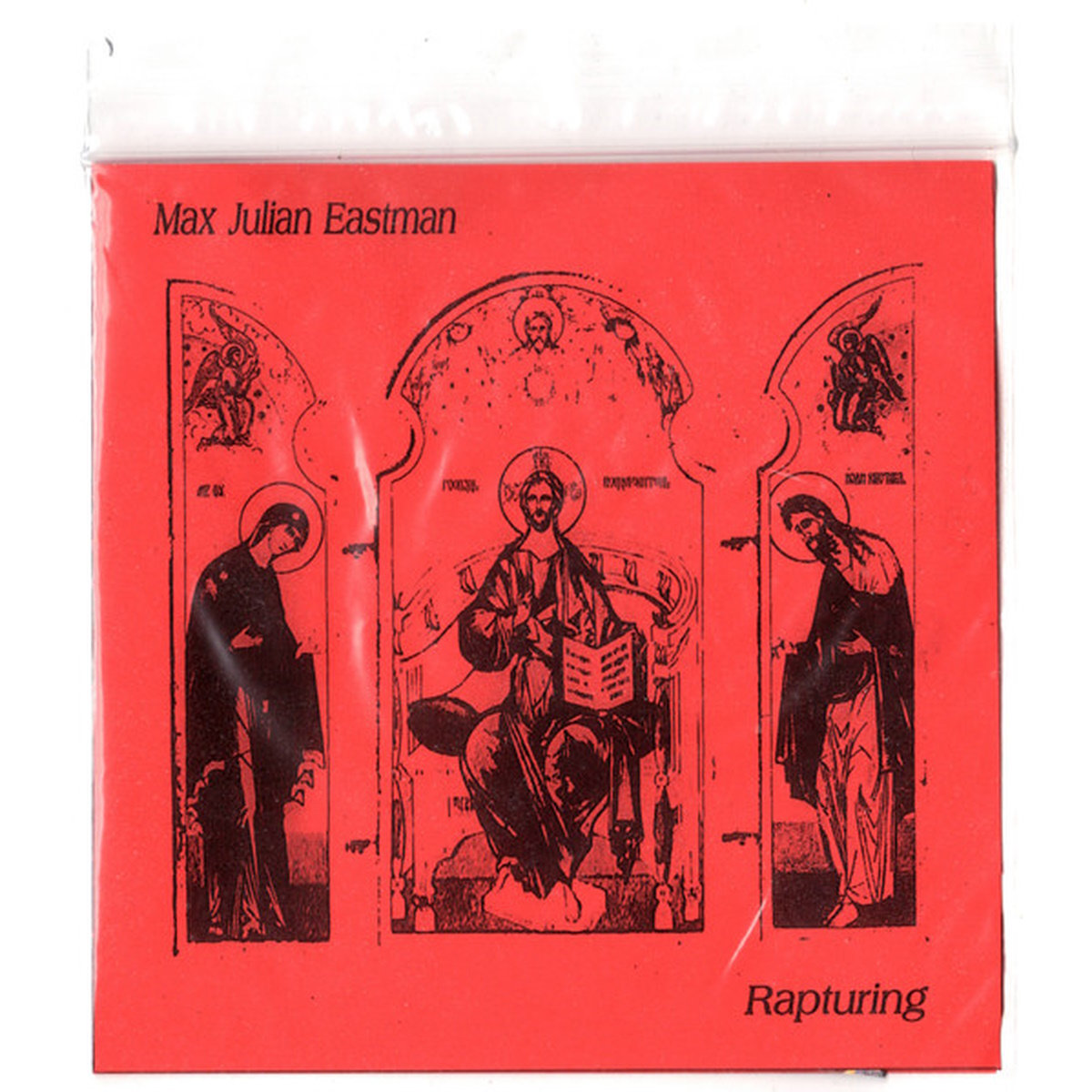 Max Julian Eastman "Rapturing" CDr (Chemical Independence) | Tribe Tapes