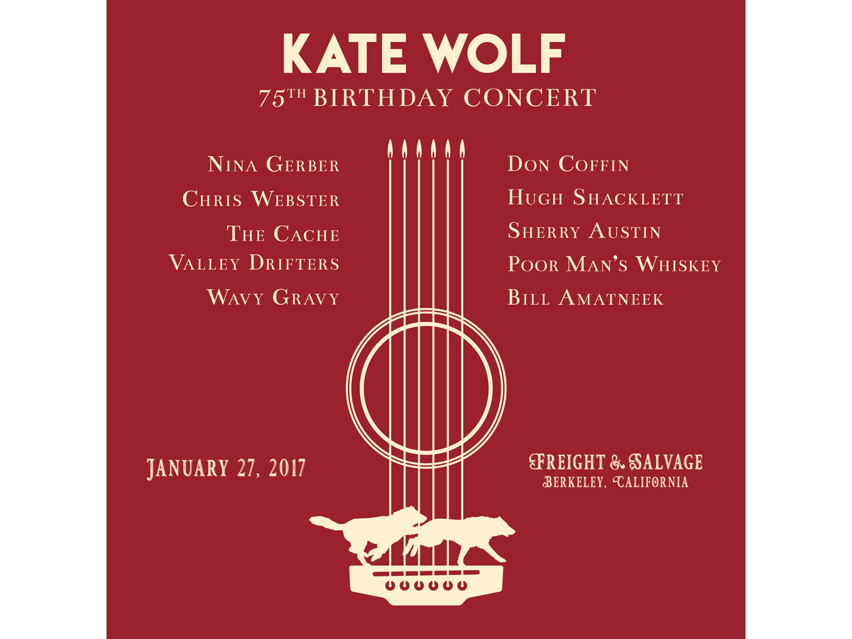 Kate Wolf 75th Birthday Concert | Various Artists | Kate Wolf