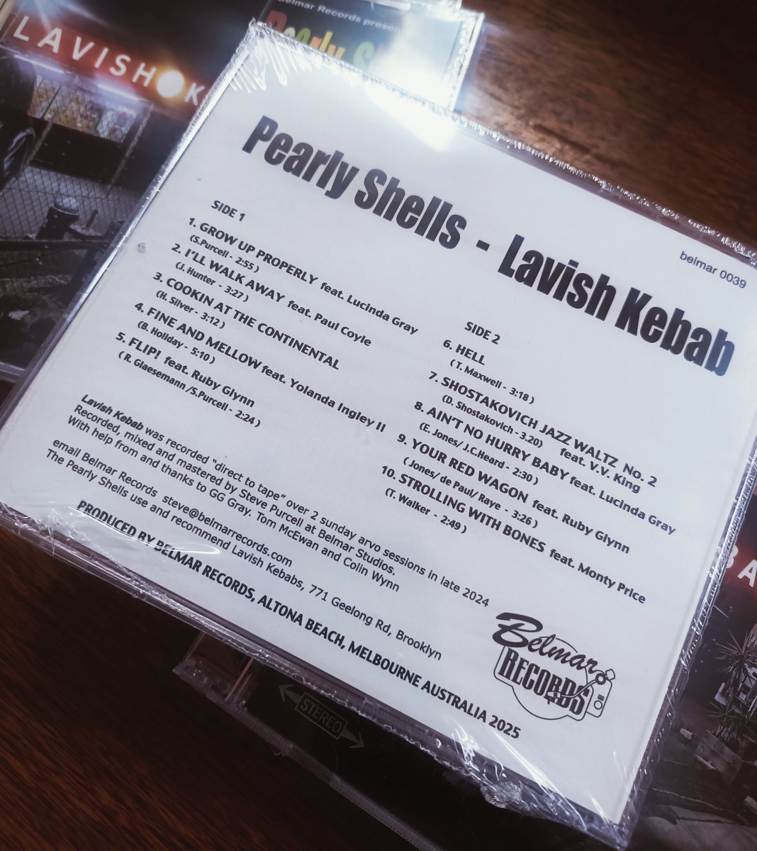 Lavish Kebab | The Pearly Shells | Belmar Records