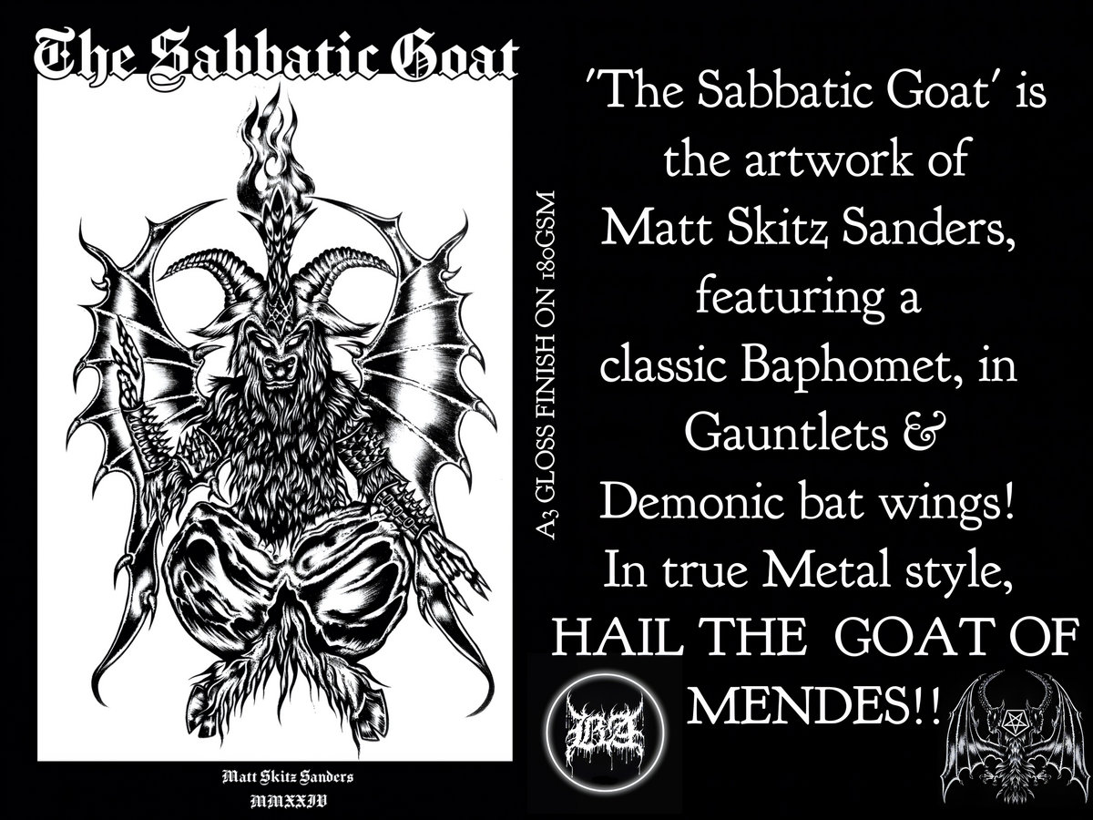Sabbatic Goat Poster | Blast Abyss