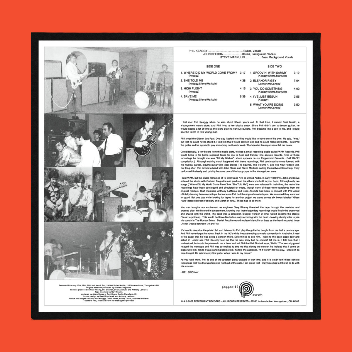 Where Did My World Come From? | Glass Harp | Peppermint Records