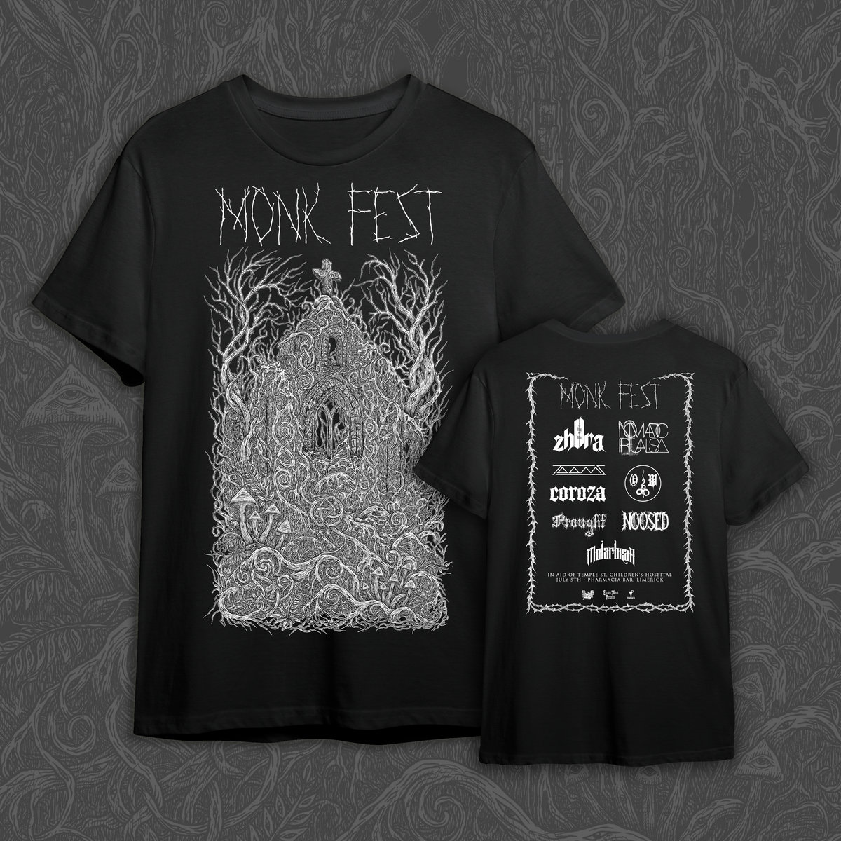 Monk Fest 2025 Shirts and Compilation | Cursed Monk Records