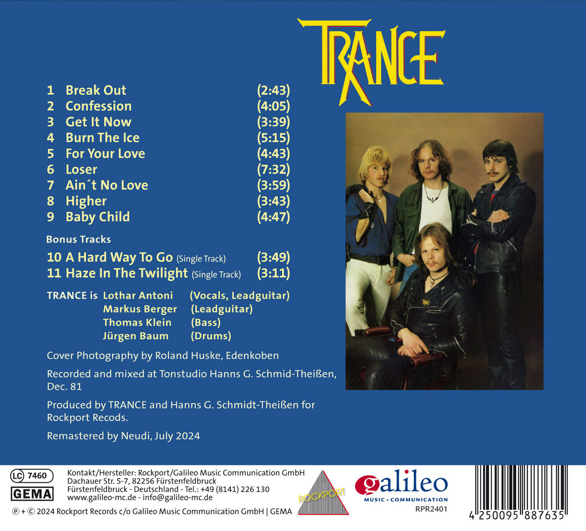 Break Out (Remaster 2024) | Trance