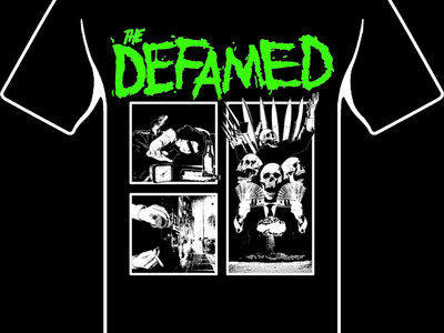 T-Shirt Green logo | The Defamed