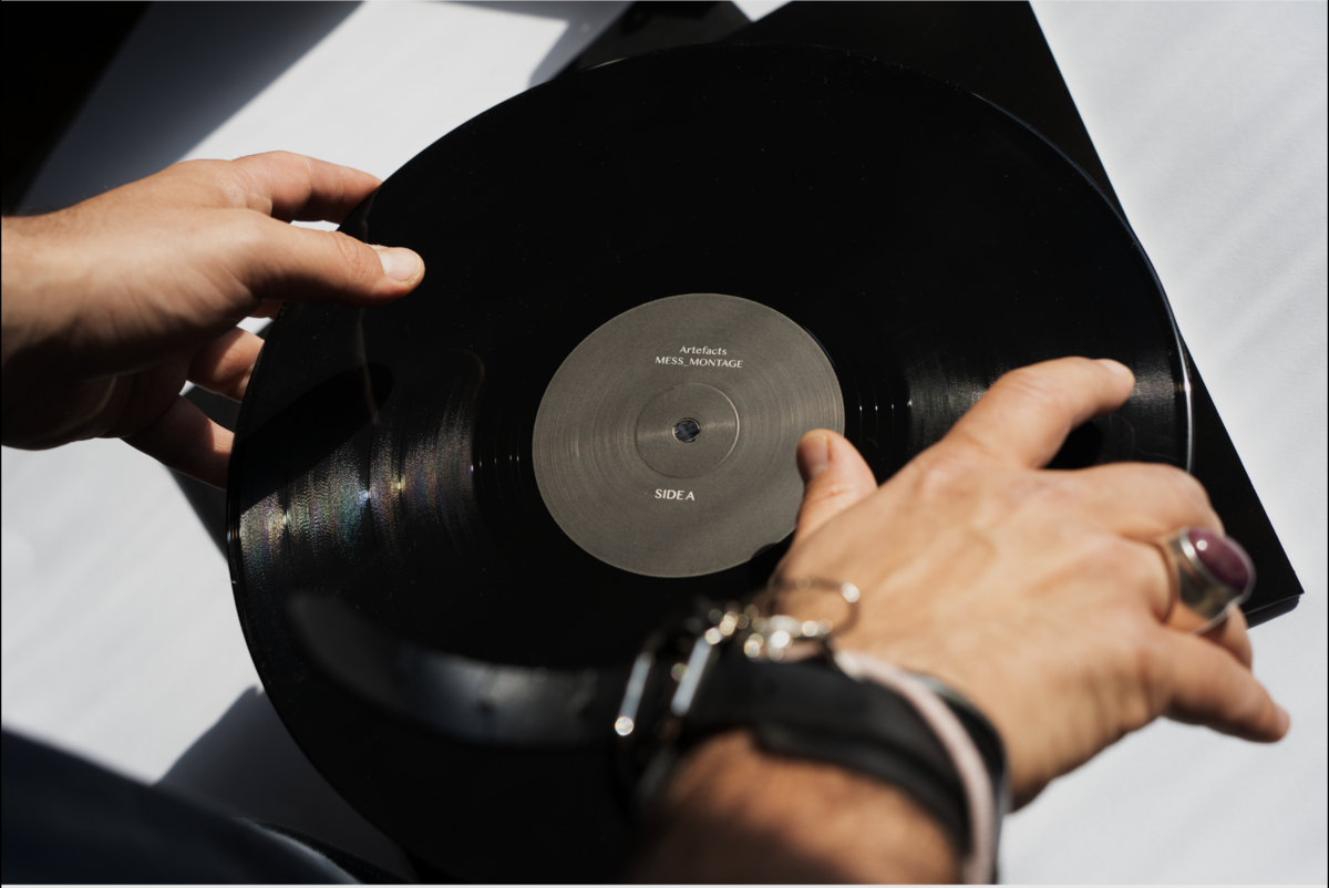 Vinyl + Drawing | Mess_Montage