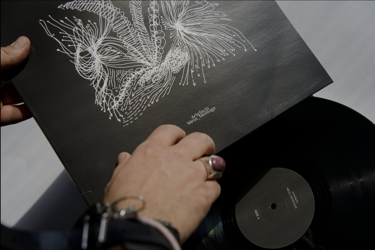 Vinyl + Drawing | Mess_Montage