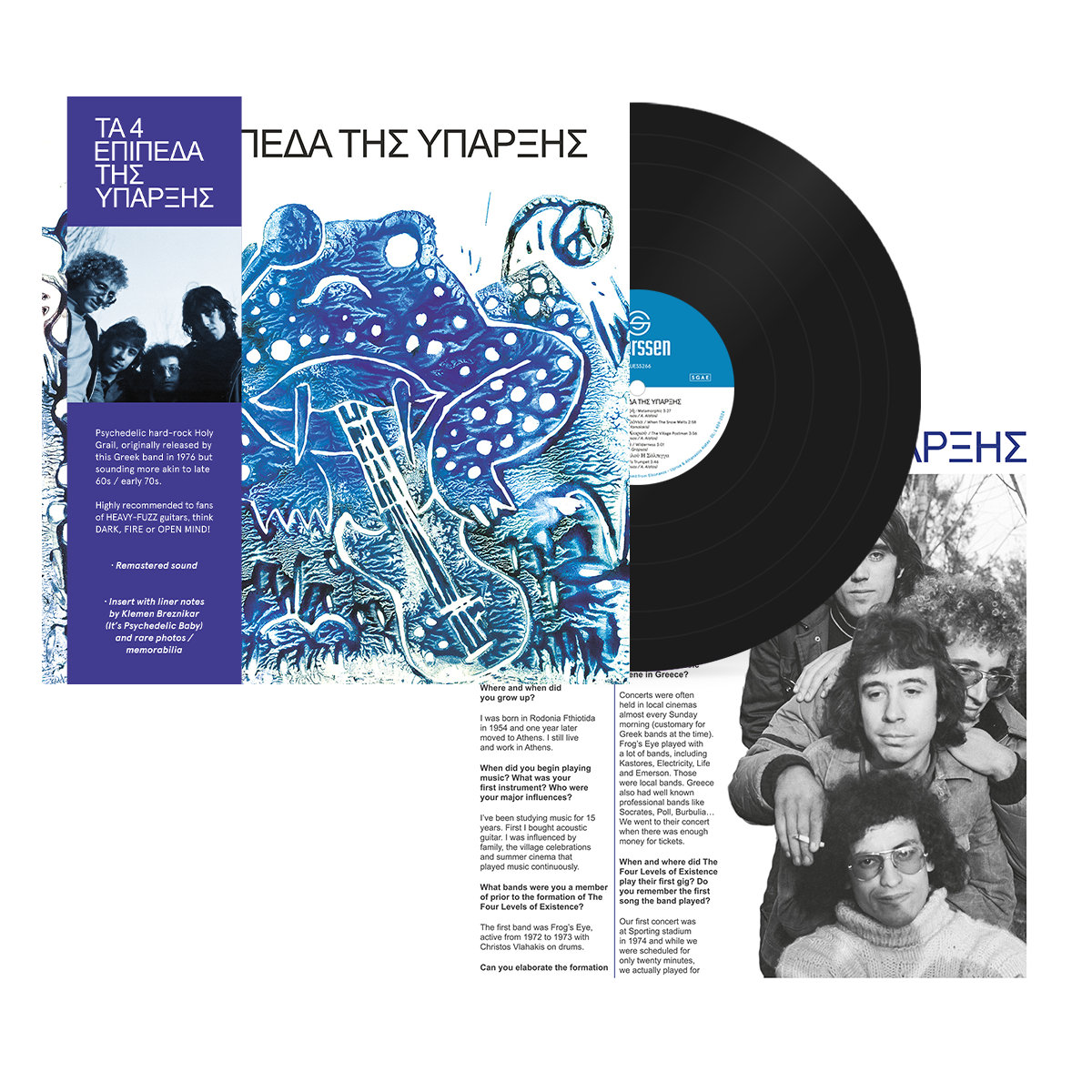 THE 4 LEVELS OF EXISTENCE - 4 Levels of Existence · Black LP | Guerssen ...