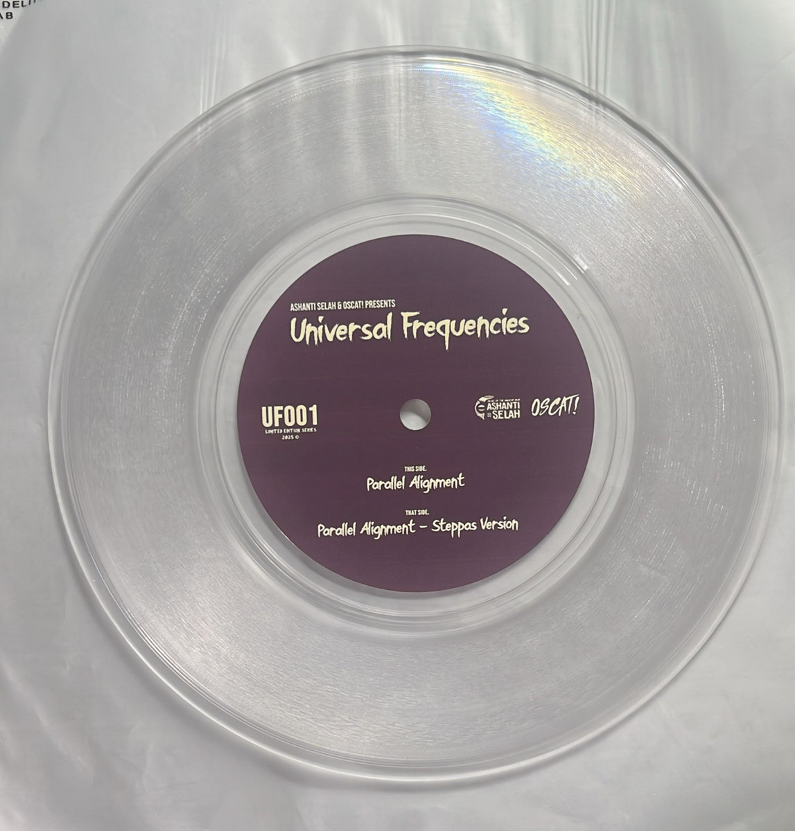 "Parallel Alignment" *VINYL SAMPLES!* | Ashanti Selah & OSCAT ...