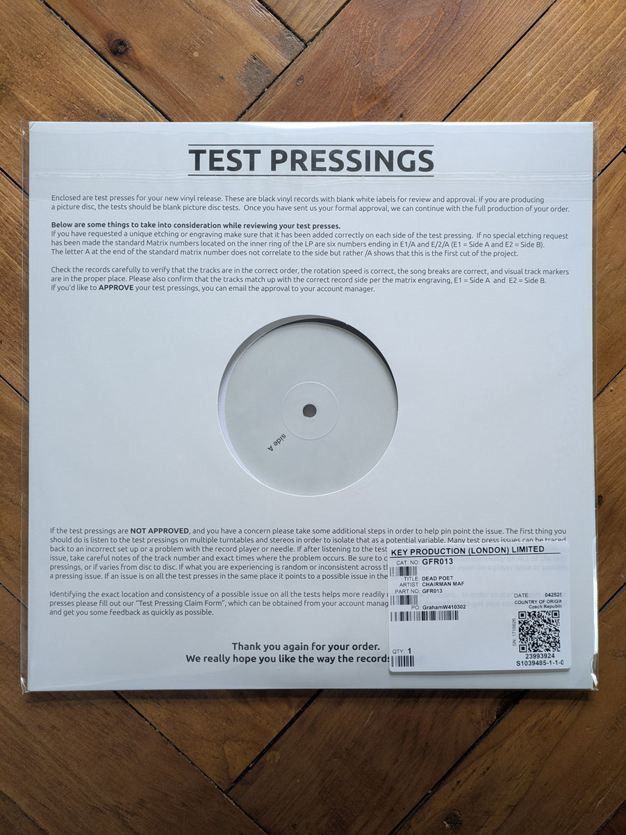 DEAD POET | Chairman Maf