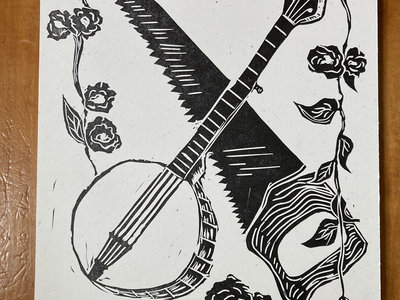 Banjo/Saw print | Little Mazarn