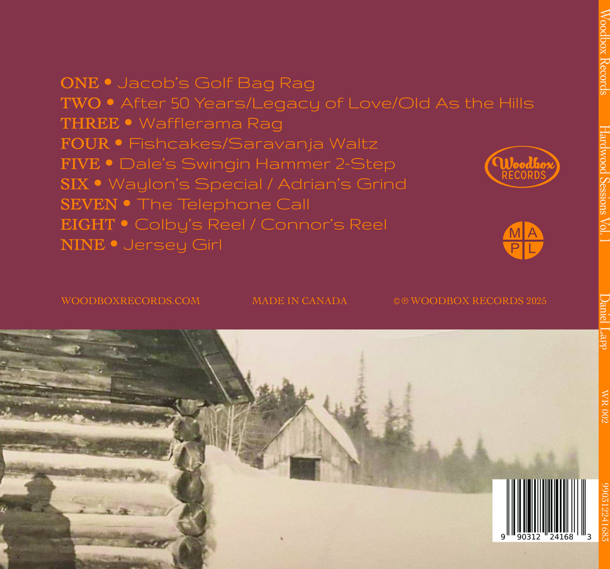 Daniel Lapp - Hardwood Sessions Vol. 1 | Woodbox Records