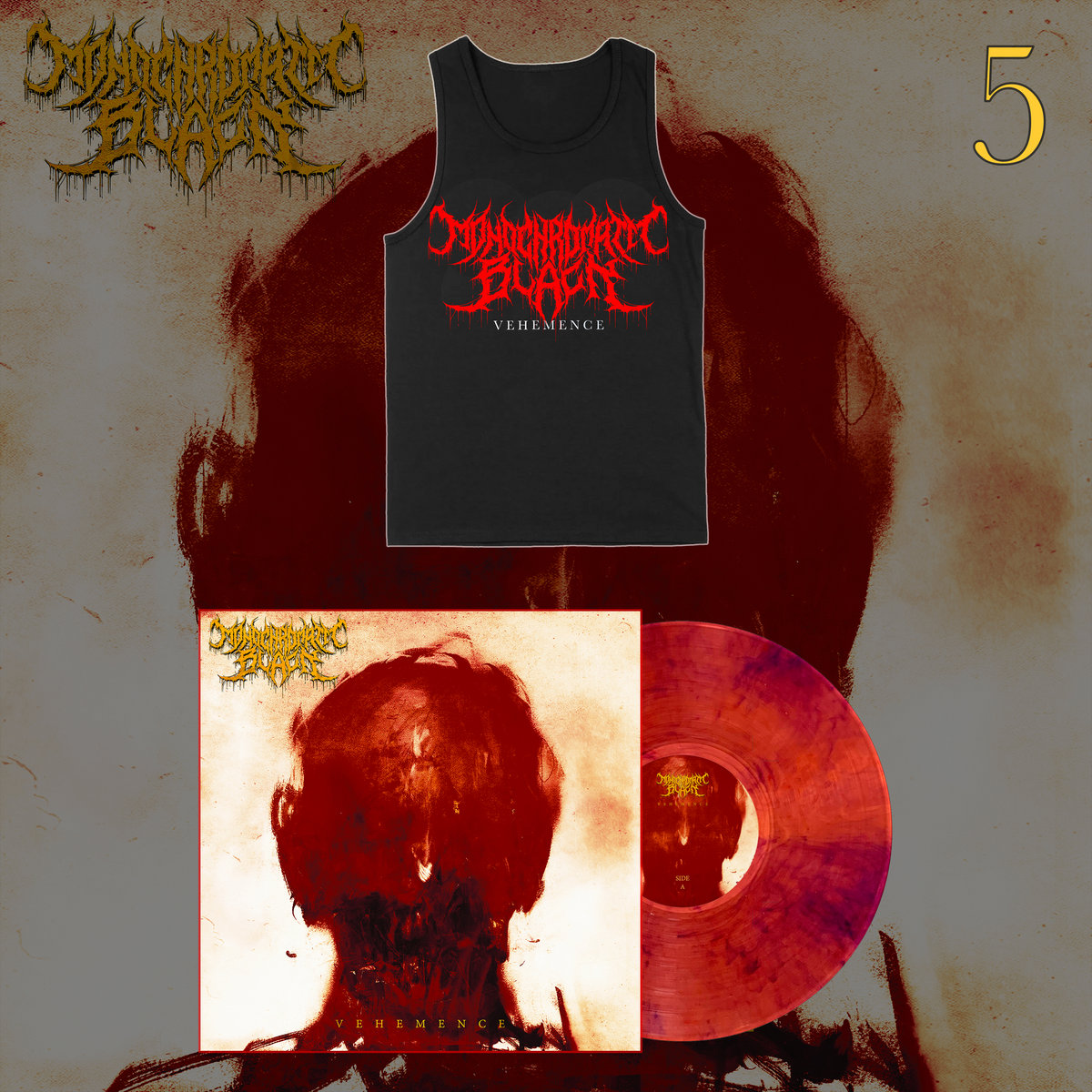 VEHEMENCE | Monochromatic Black